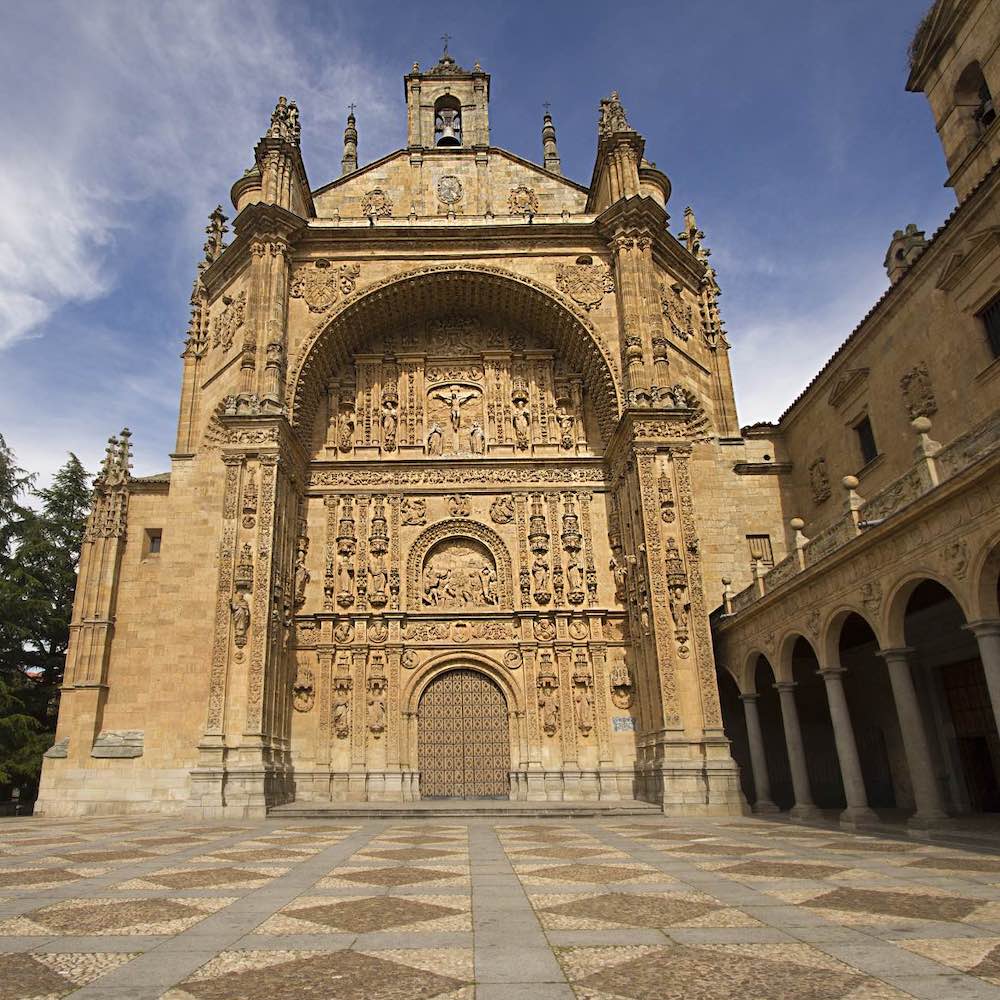 Audioguía Fachada Convento San Esteban de Salamanca